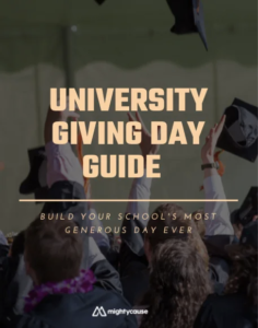 University Giving Days 101 - Mightyblog Fundraising content by Mightycause